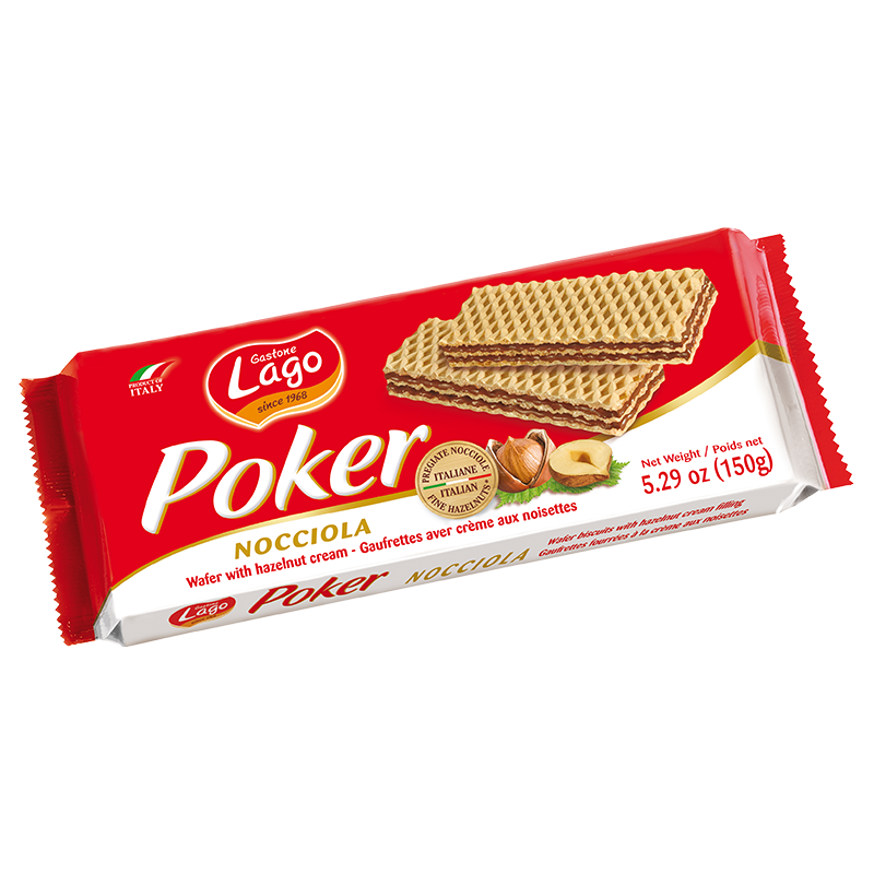 Poker Nocciola 150g - Gastone Lago