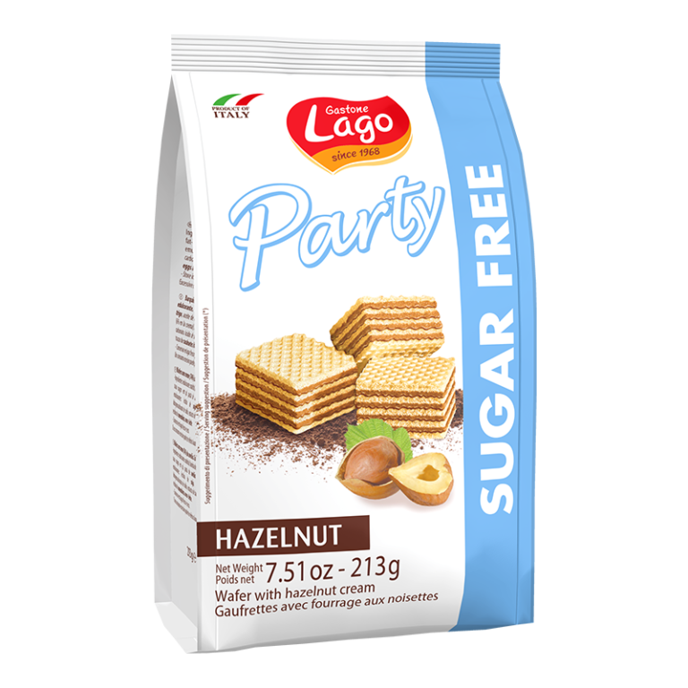 Sugar Free Party Hazelnut 213g - Lago 1968